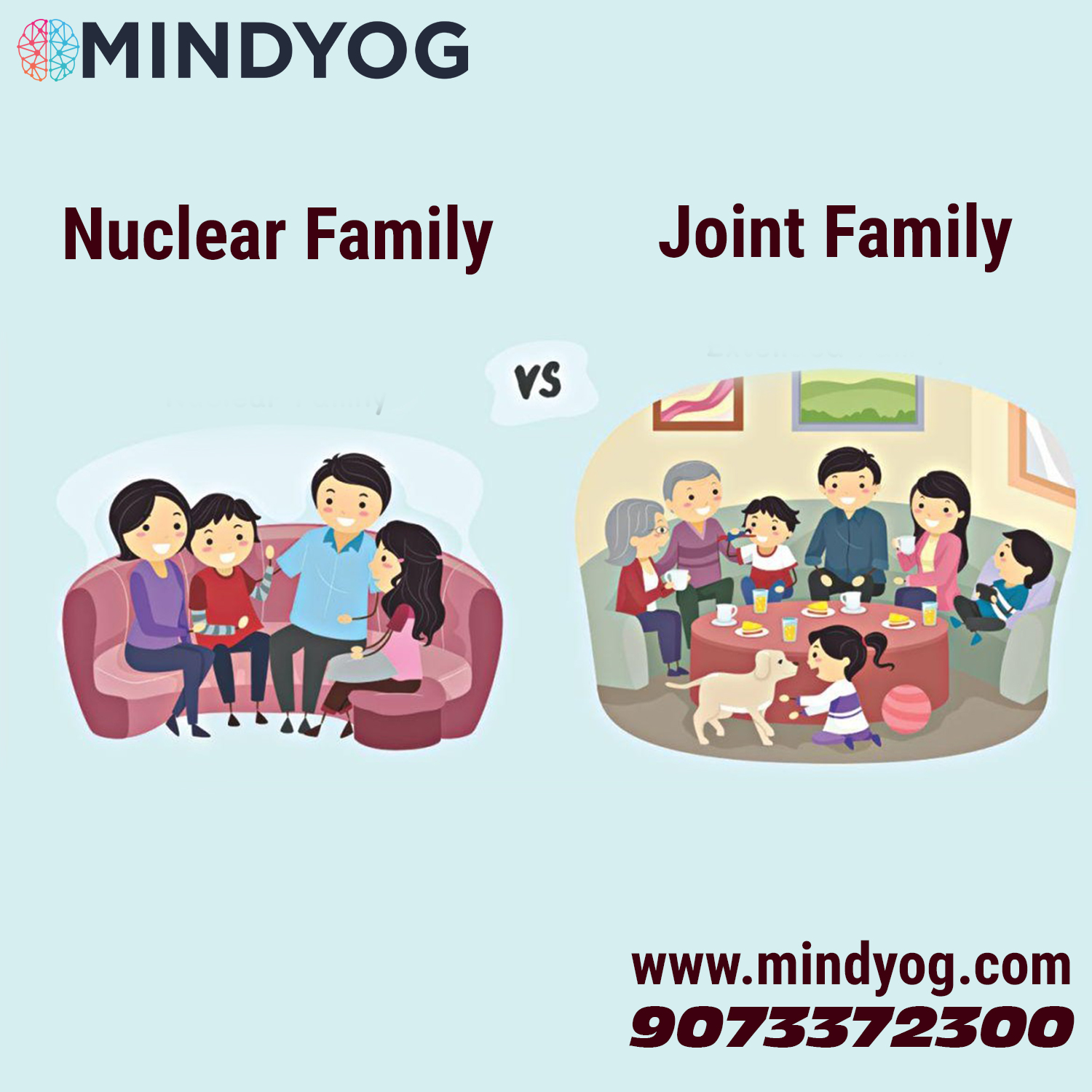 Nuclear vs. Joint family | Mindyog